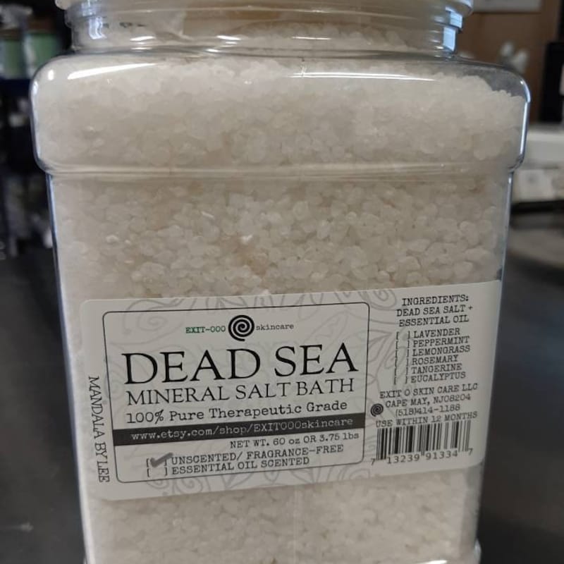 Dead Sea Bath Salts - Etsy