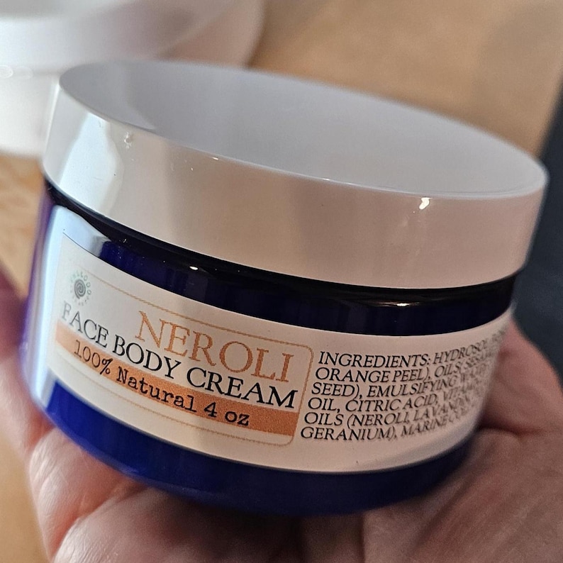 Creme: Neroli Face Body Cream NEW! - Etsy