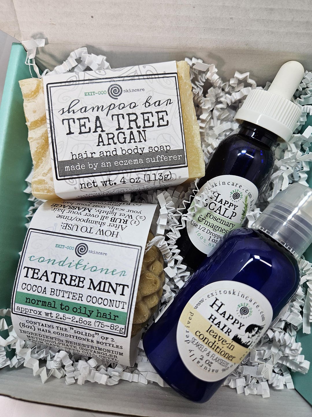 Gift Box: Love Your Hair Kit - Tea Tree - Etsy