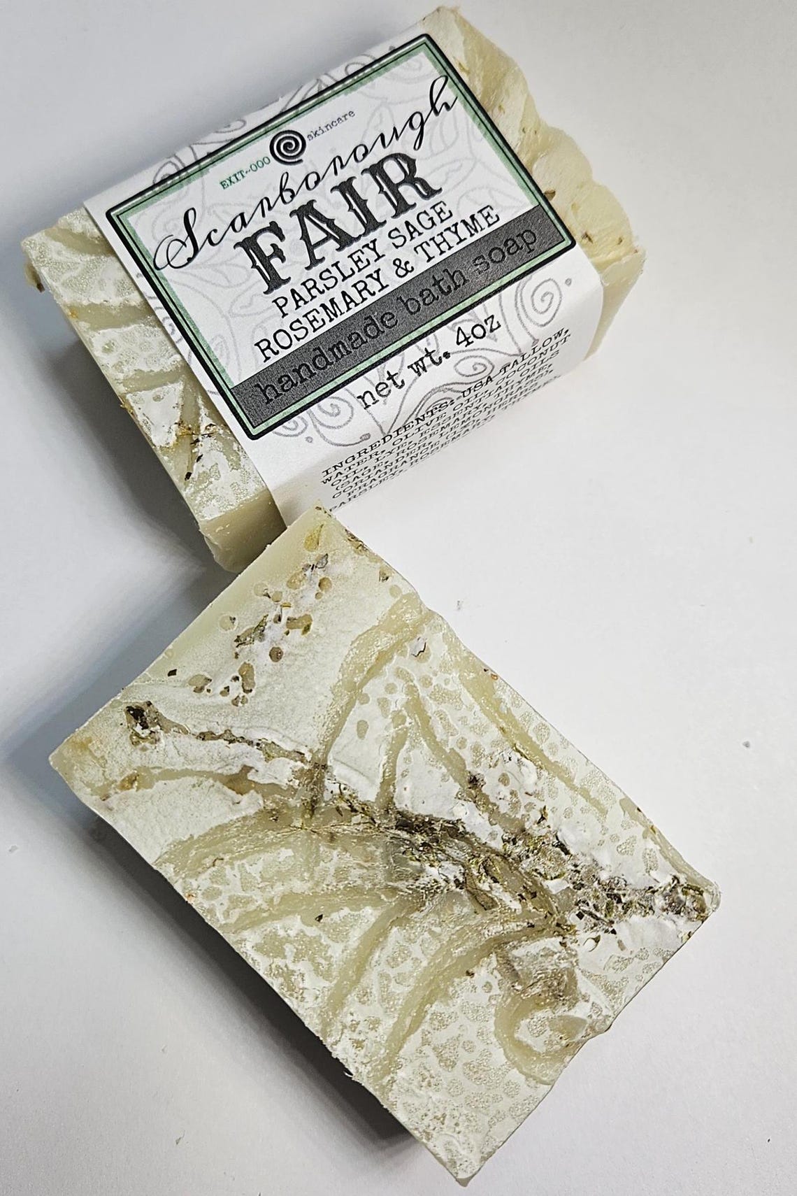 Sbar: Scarborough Fair Soap NEW!! - Etsy