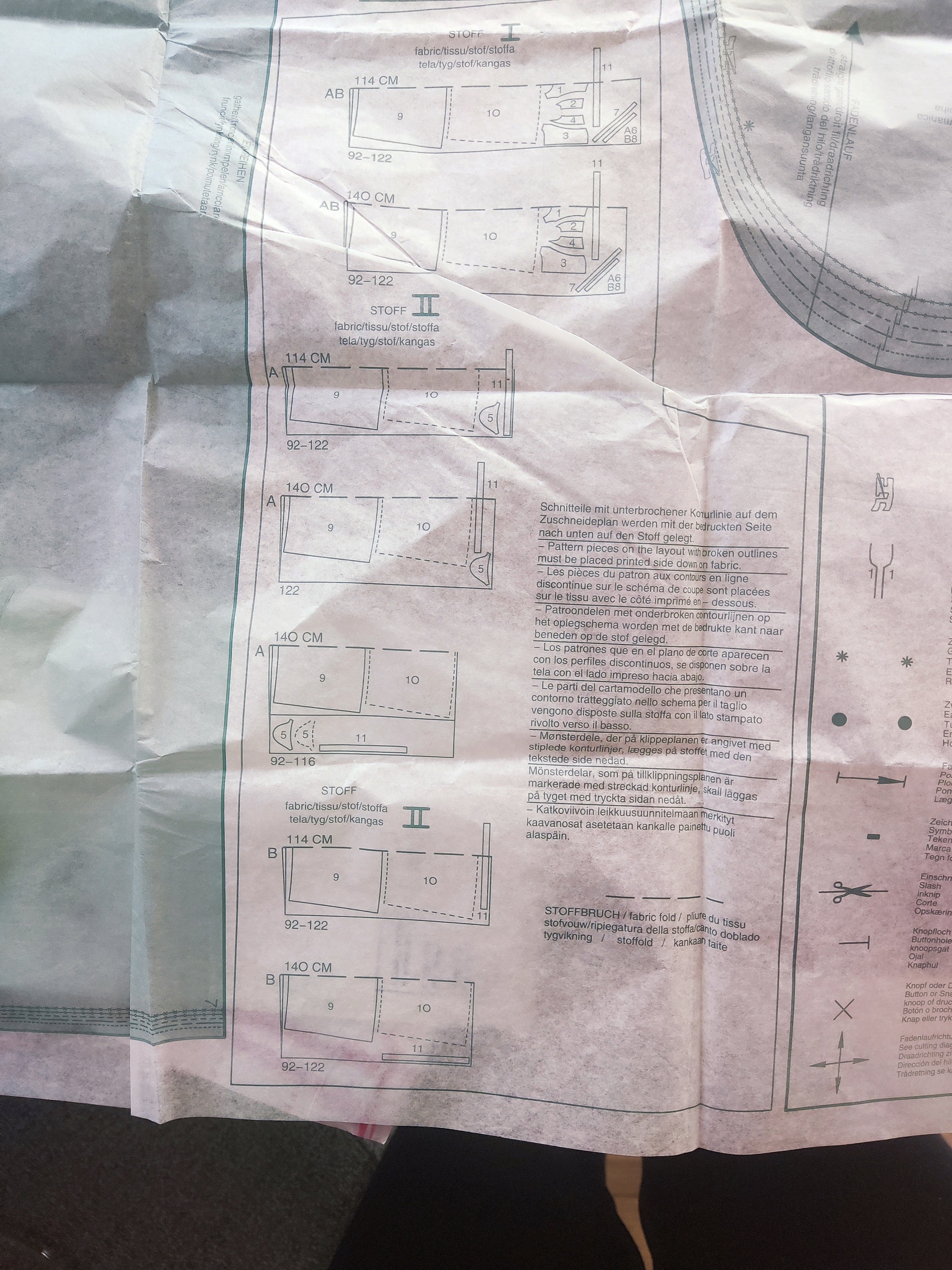 Vintage Burda 9806 Sewing Pattern UNCUT Childs Dress Robe Vest Size - Etsy