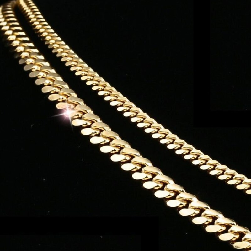 Cuban Chain Necklace - Etsy