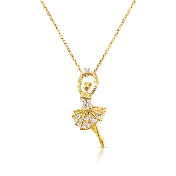 Gold Ballerina - Etsy