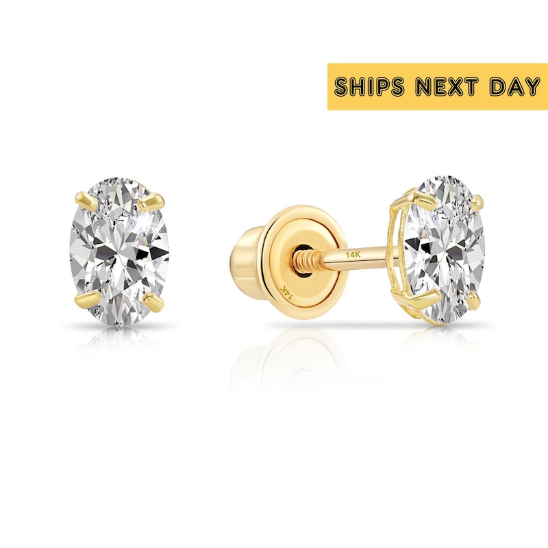 Regular Gold Earrings - Etsy UK