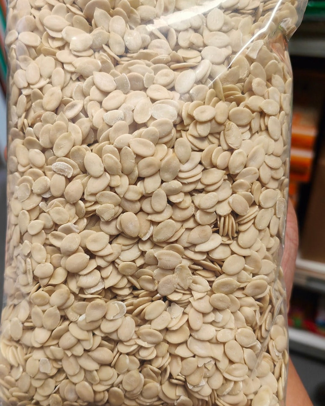 Melon Seeds/whole Hand-peeled Egusi Seeds/one Derica/ 850 Grams/ 0.85 ...