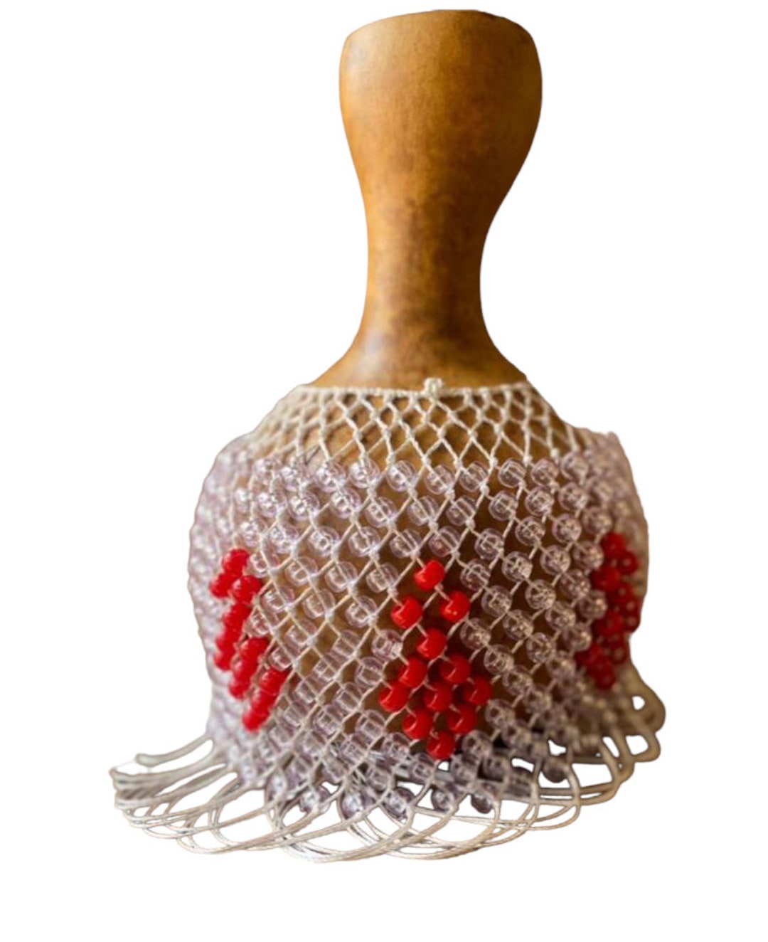 Shekere/ African Shaker/ Beaded Gourd Rattle - Etsy