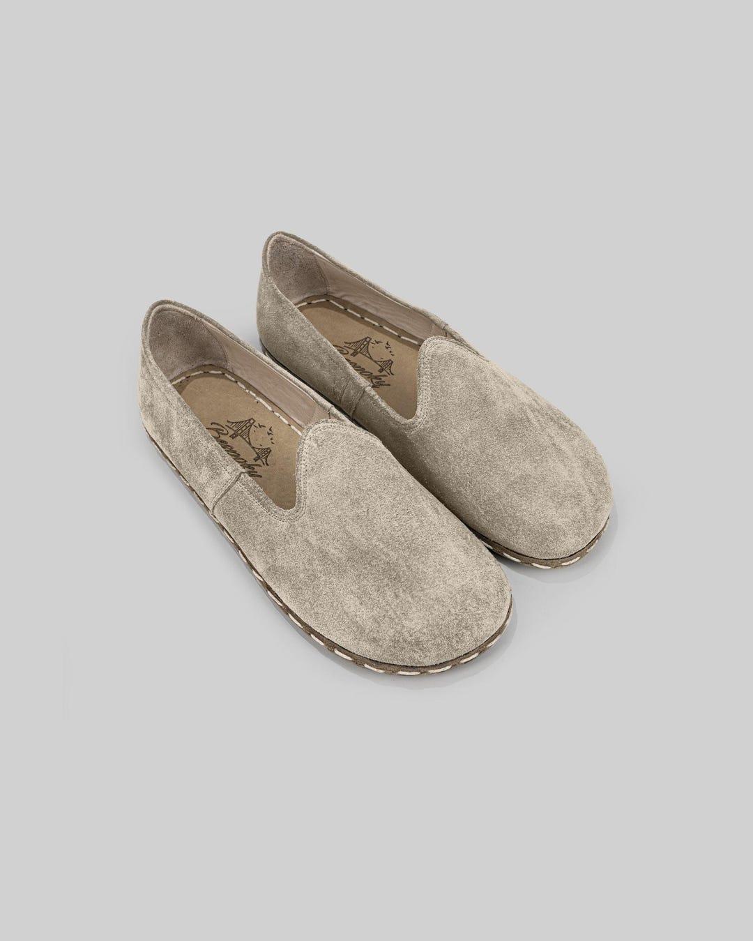Men's Leather Shoes: Cream Color, Wide Toe Box - Zero Drop Sole - Etsy