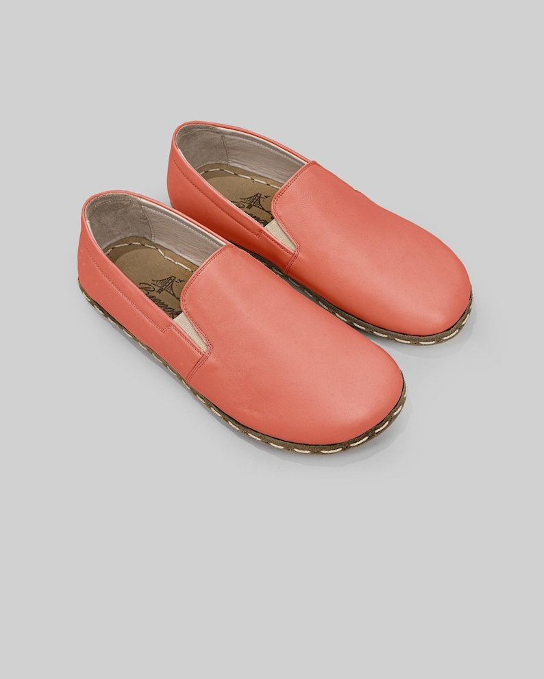 Wide Toe Box Leather Shoes - Zero Drop Minimalist Loafers - Flexible ...