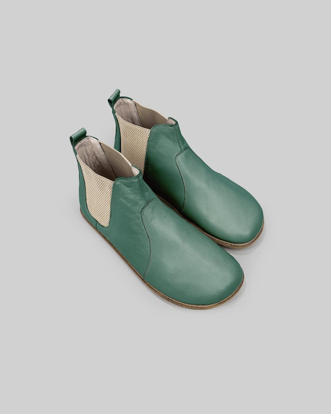 Barefoot Zero Drop Boots, Green Drum Dyed Leather (wide Toe Comfort) - Etsy
