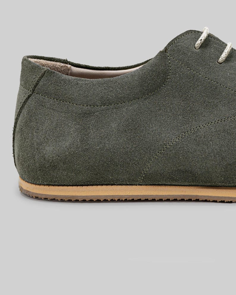 Zero Drop Barefoot Sneakers: Wide Toe Box, Leather (urban Comfort) - Etsy