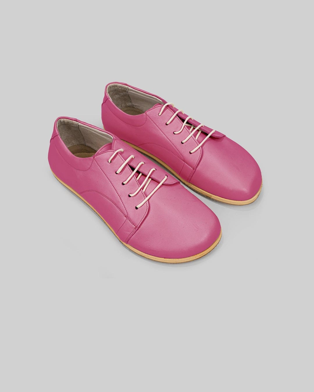 Wide Toe Box Barefoot Sneakers: Zero Drop Posture Support - Handmade ...