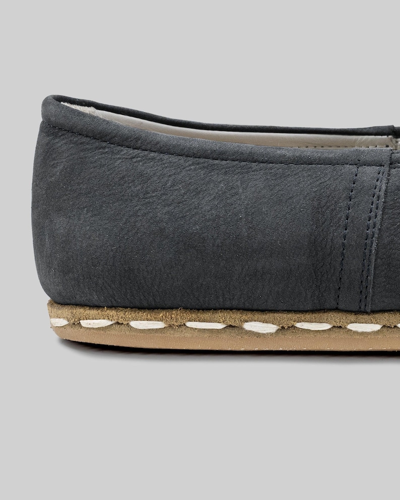 Zero Drop Womens Wide Toe Box Slip-ons, Grey Suede Casual Shoes ...