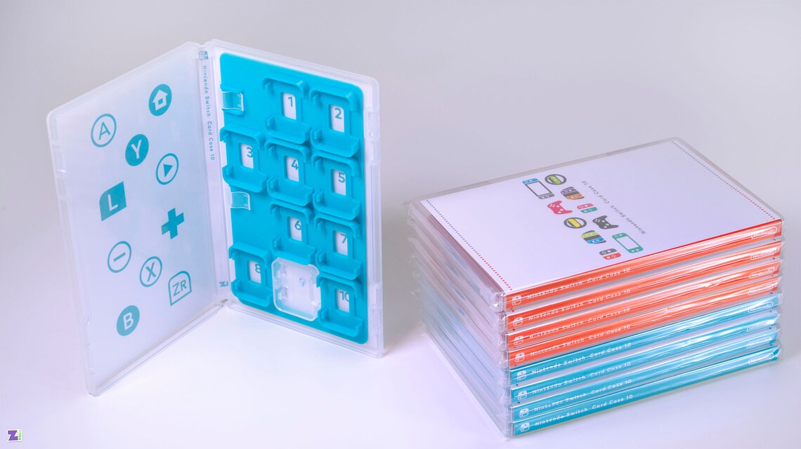 Nintendo Switch Card Case 10: Multi-game Card Holder & Custom Cover Art ...