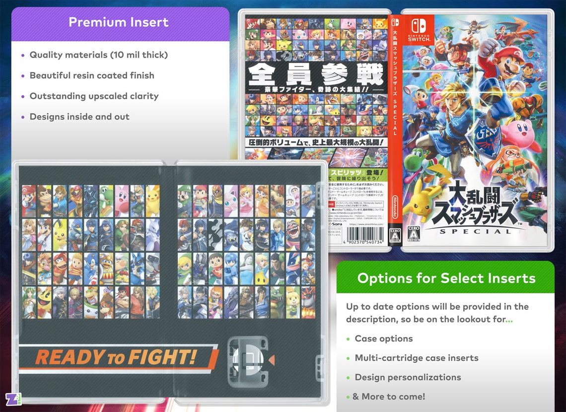 Super Smash Bros. Special (ultimate) Japanese Cover Art: Replacement ...