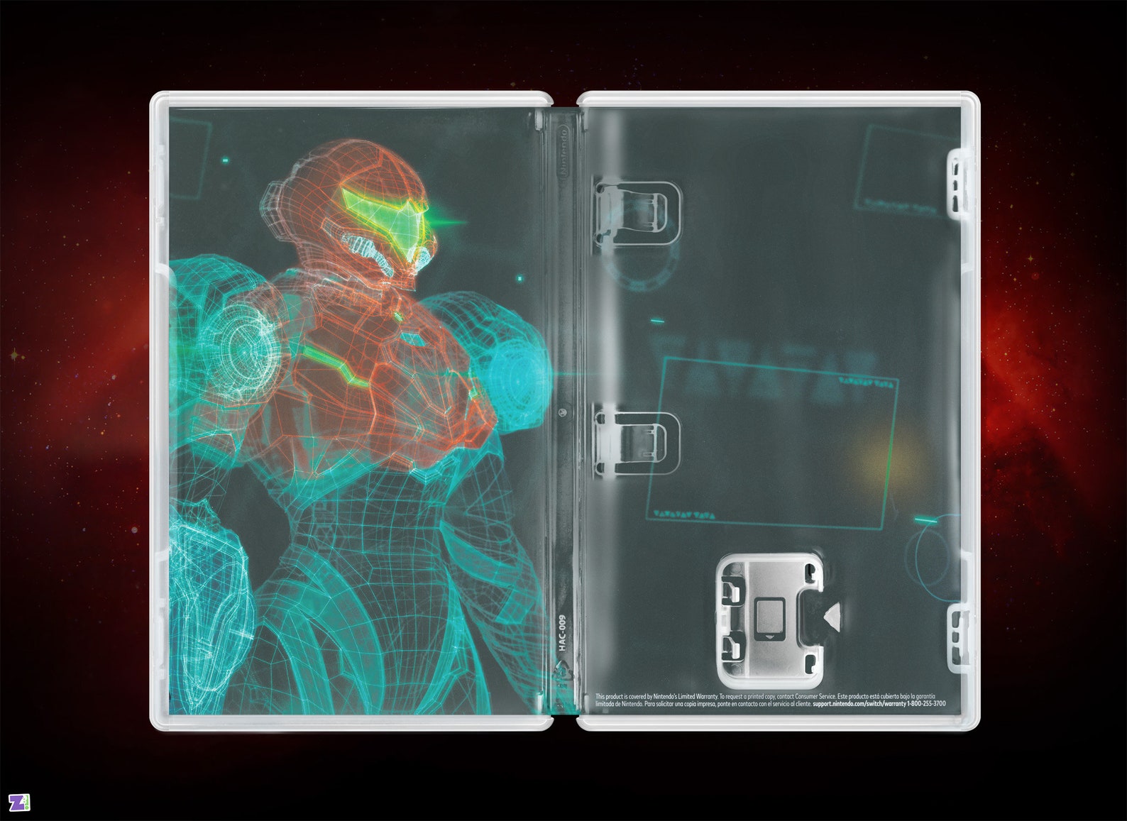 Metroid Dread Cover Art: Replacement Insert & Case for Nintendo Switch ...