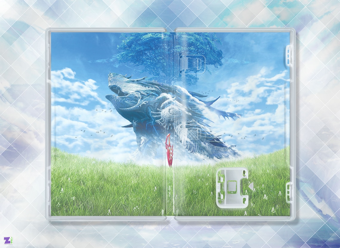 Xenoblade Chronicles 2: Custom Cover Art & Game Case based on - Etsy
