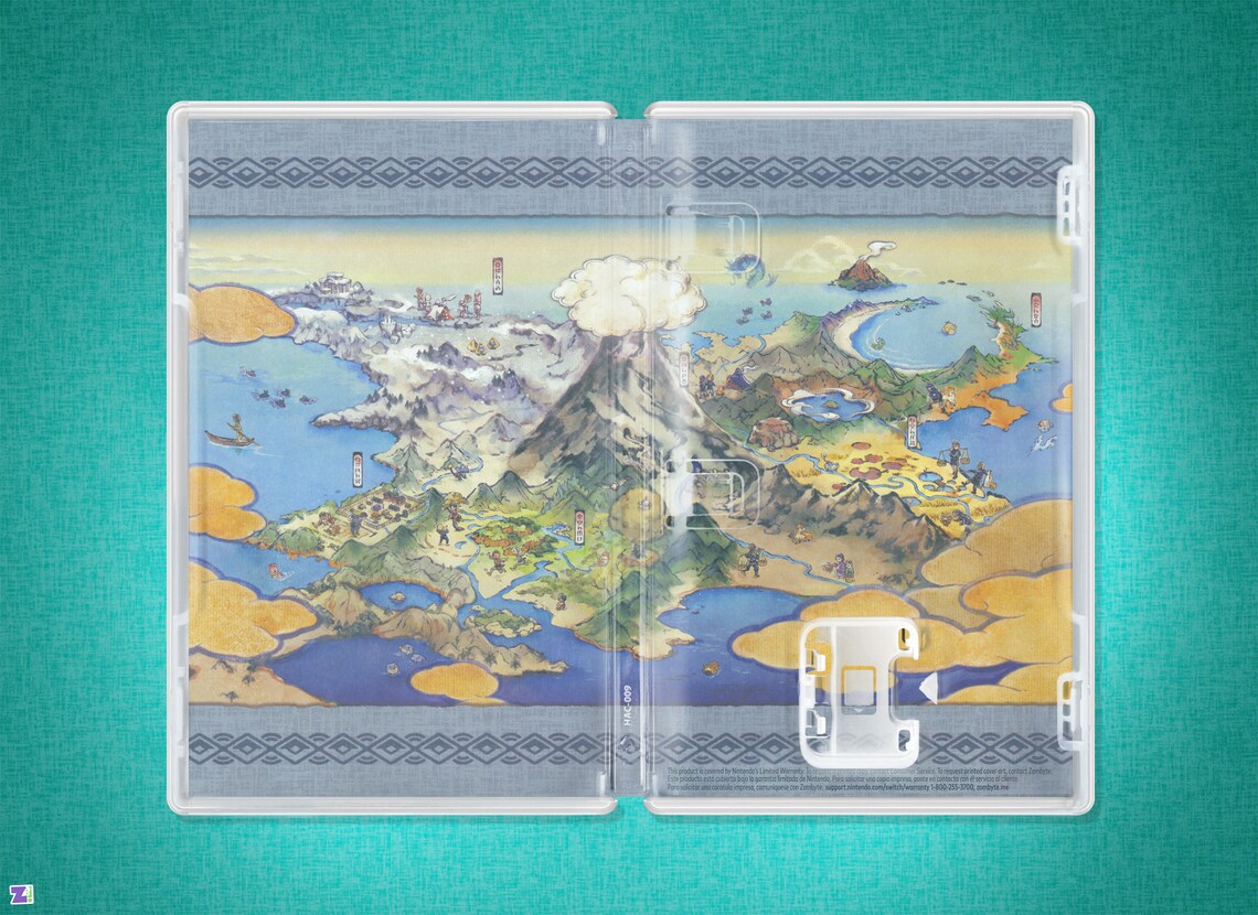 Pokémon Legends Arceus Cover Art: Replacement Insert & Case for ...