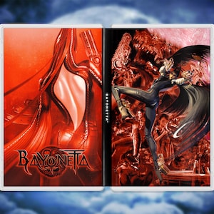 Bayonetta REVERSIBLE Cover Art: Replacement Insert / Case for Nintendo ...