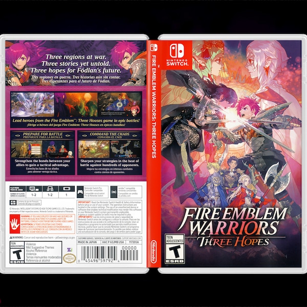 Fire Emblem Switch Case - Etsy