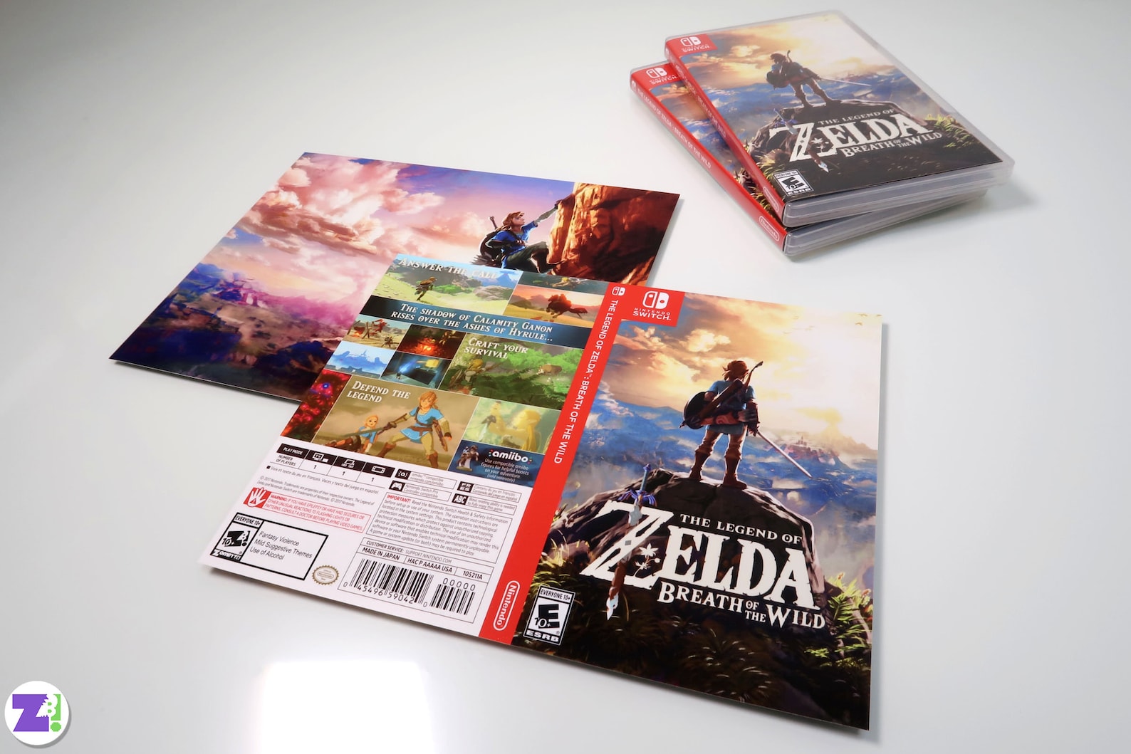 The Legend Of Zelda Breath Of The Wild Game Case Quality | Etsy