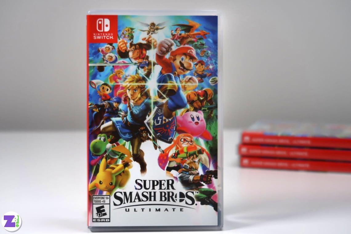 Super Smash Bros Ultimate: Replacement Cover Art & Case for - Etsy