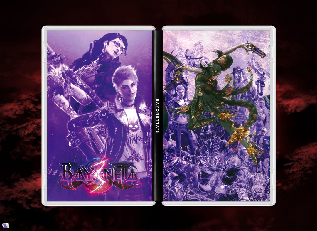 Bayonetta 3 Reversible Cover Art: Insert / Case for Nintendo Switch (US ...