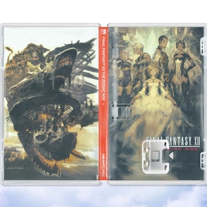 Final Fantasy XII the Zodiac Age Cover Art: Replacement Insert / Case ...