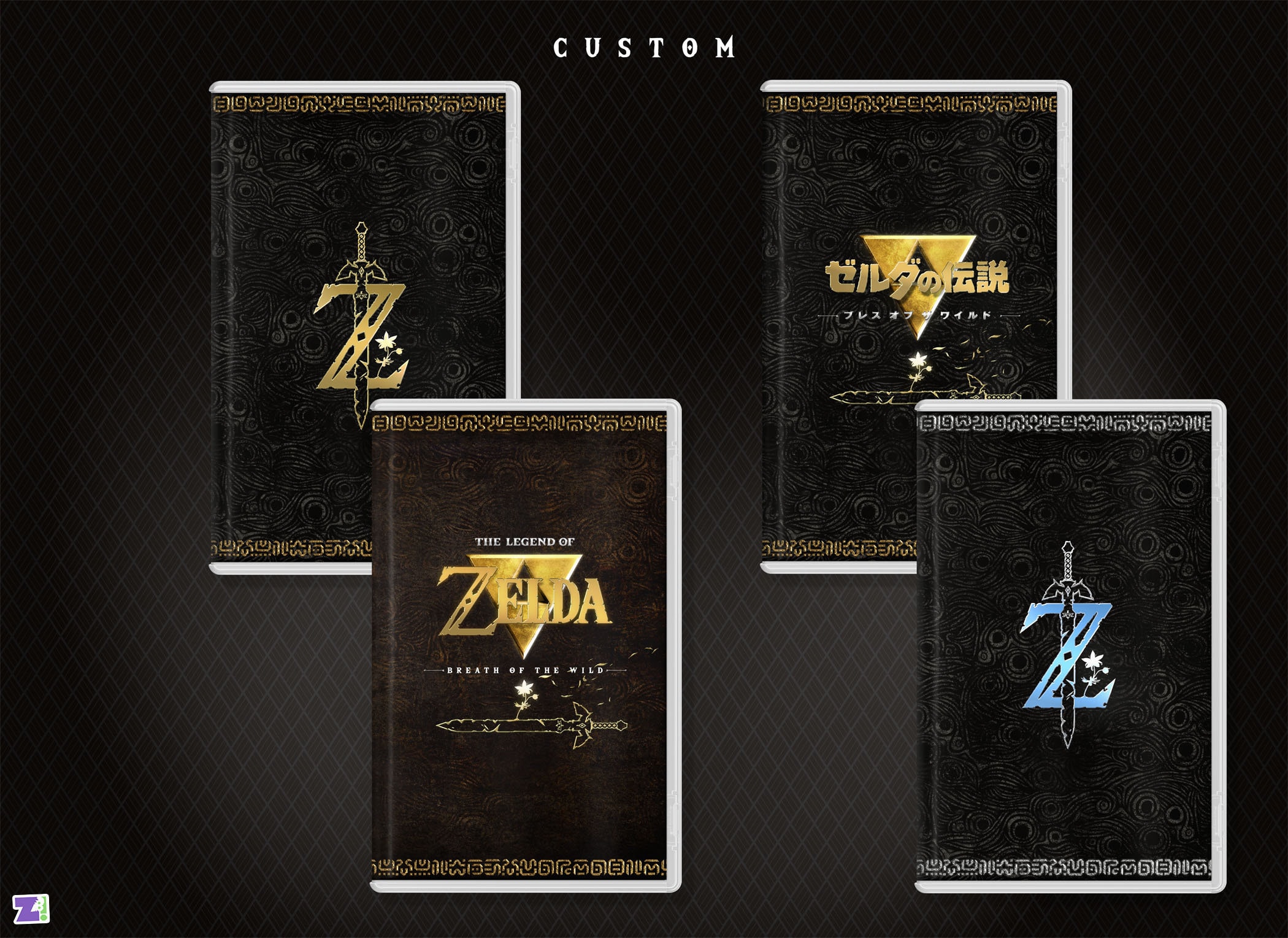 The Legend of Zelda: Breath of the Wild - MASTER EDITION - Custom Cover ...