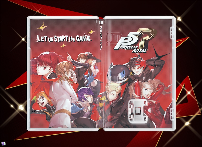 Persona 5 Royal Reversible Cover Art: Insert / Case for - Etsy
