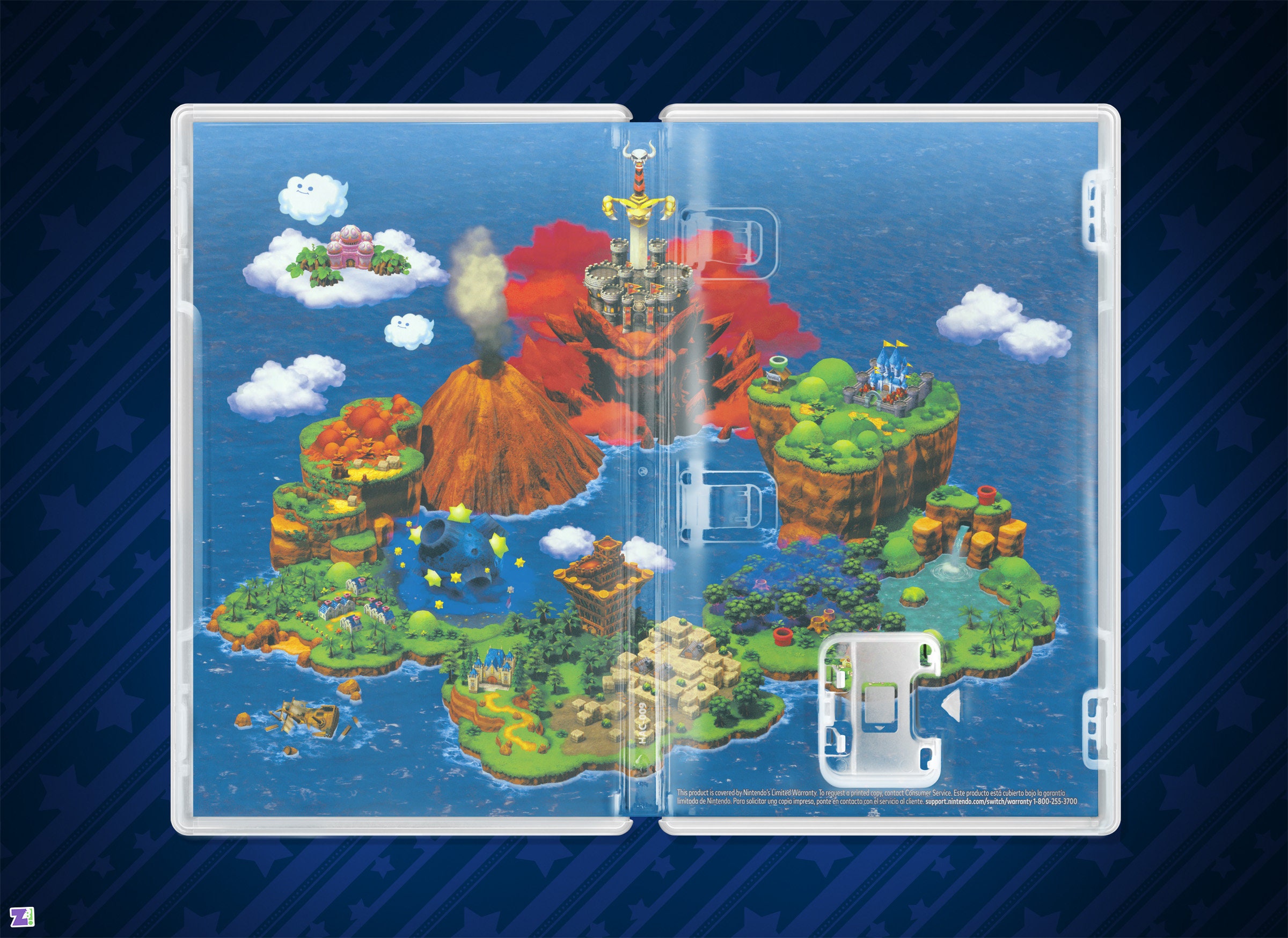 Super Mario RPG Cover Art: Replacement Insert / Case for Nintendo ...
