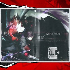 Persona 5 Strikers p5s Reversible Cover Art: Replacement Insert / Case ...