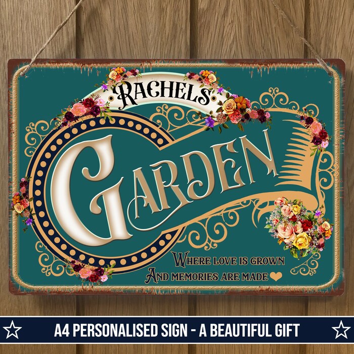 Metal Fence Signs - Etsy UK