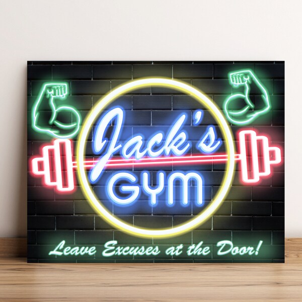 Home Gym Posters - Etsy UK