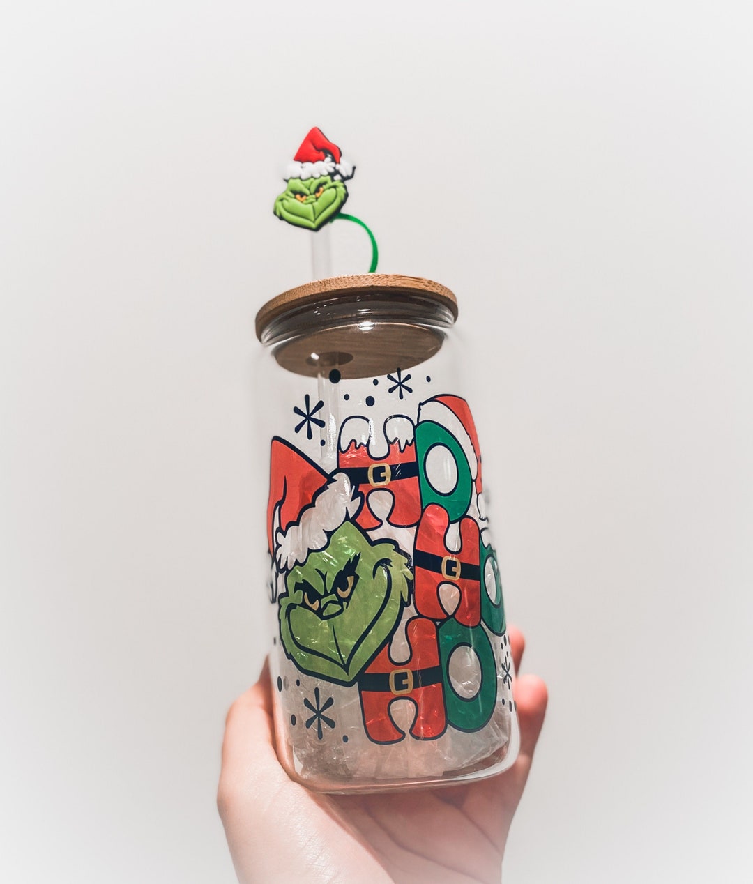 Grinch Cup Ho Ho Ho Glass, Grinch Cup, Grinch Schedule Cup, Grinch I'm ...