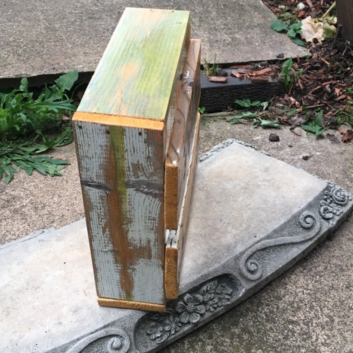 Reclaimed Picket Fence Box Decor - Etsy