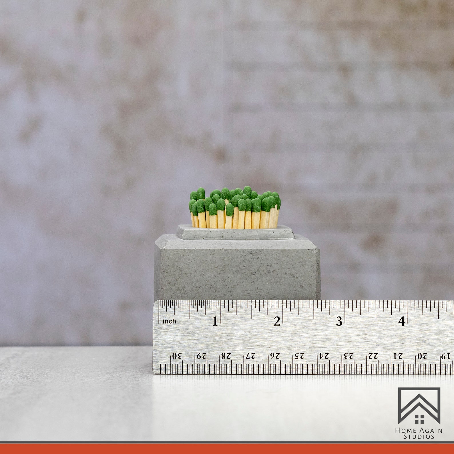 Concrete Cube Match Striker Match Striker Matchstick | Etsy