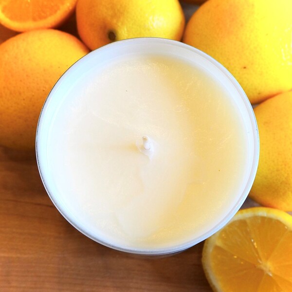 Lemon Candle - Etsy
