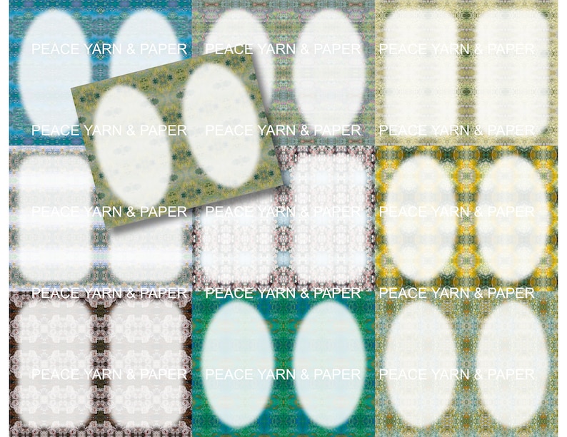 Claude Monet Journal Prints Kit, Monet Scrapbook Paper, Monet ...