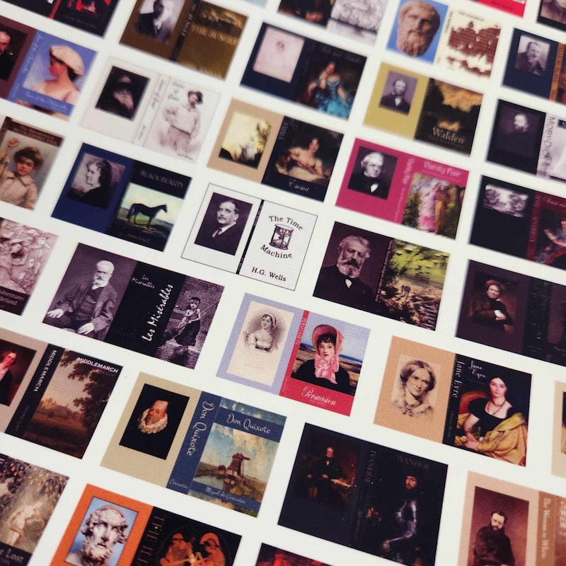 1:24 Scale Dollhouse Book - Etsy