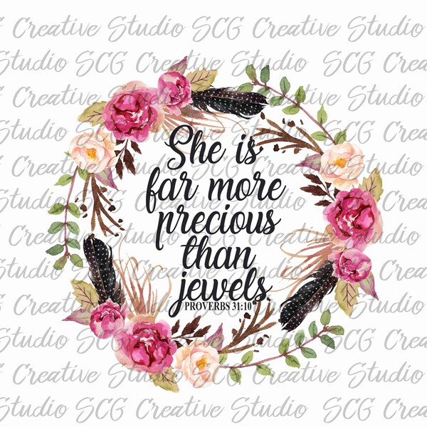 She is Far More - Etsy