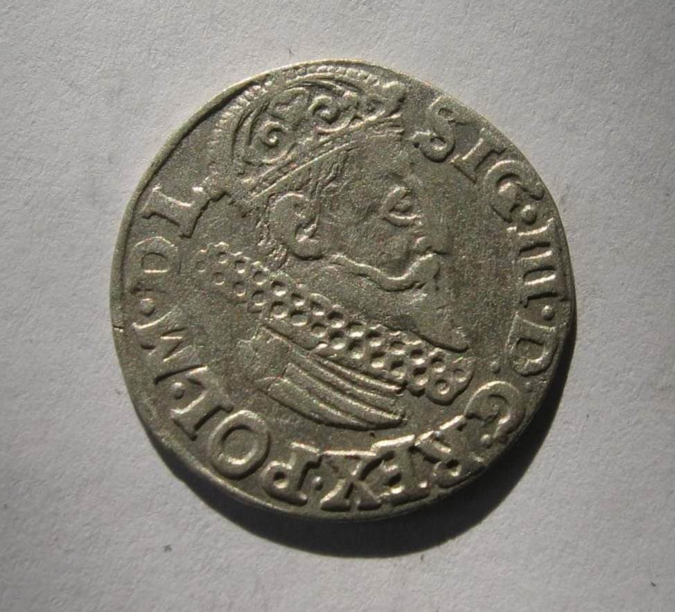 Wonderful Very Rare Medieval Silver Coin 3 Groschen Lithuanian ...