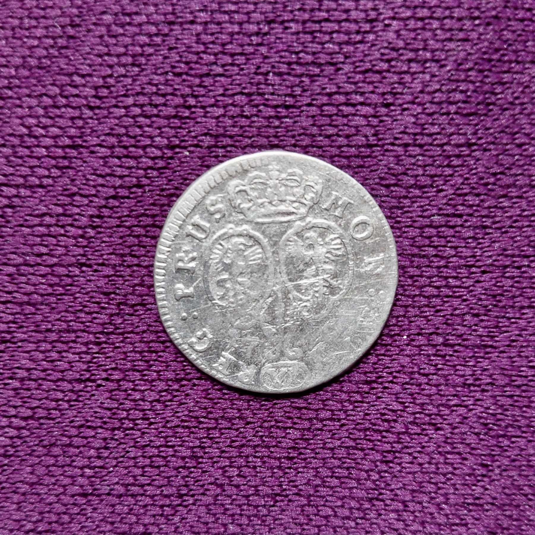 Wonderful Very Rare Medieval Prussian Silver Coin #1 6 Groschen ...