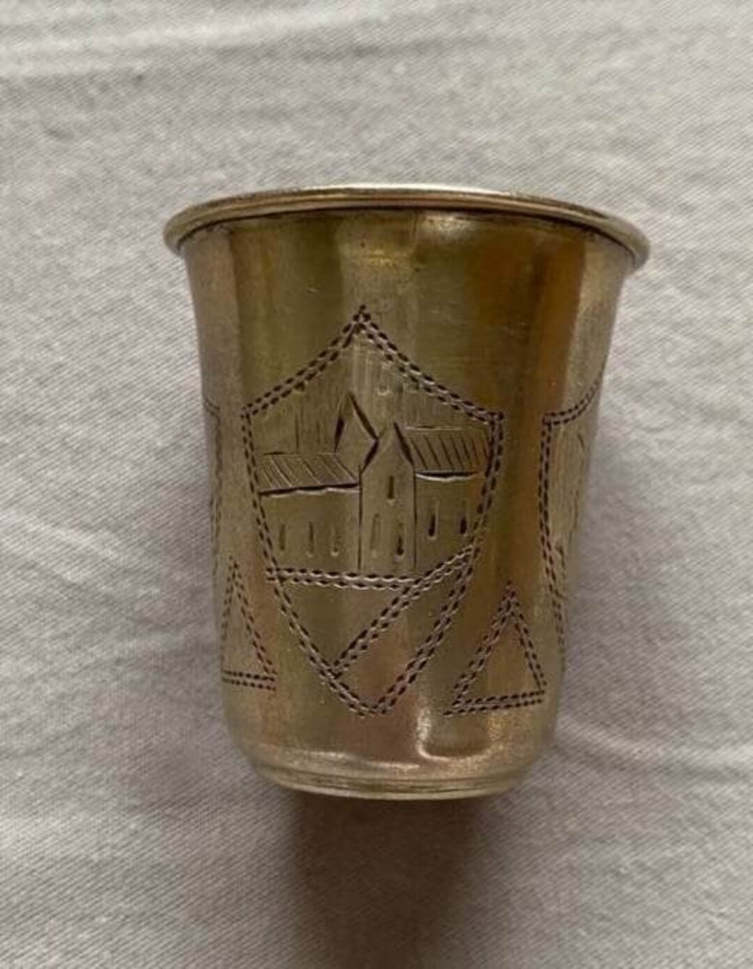 Wonderful Vintage Very Rare Jewish Silver Kiddush Cup #7, Jewish Silver ...