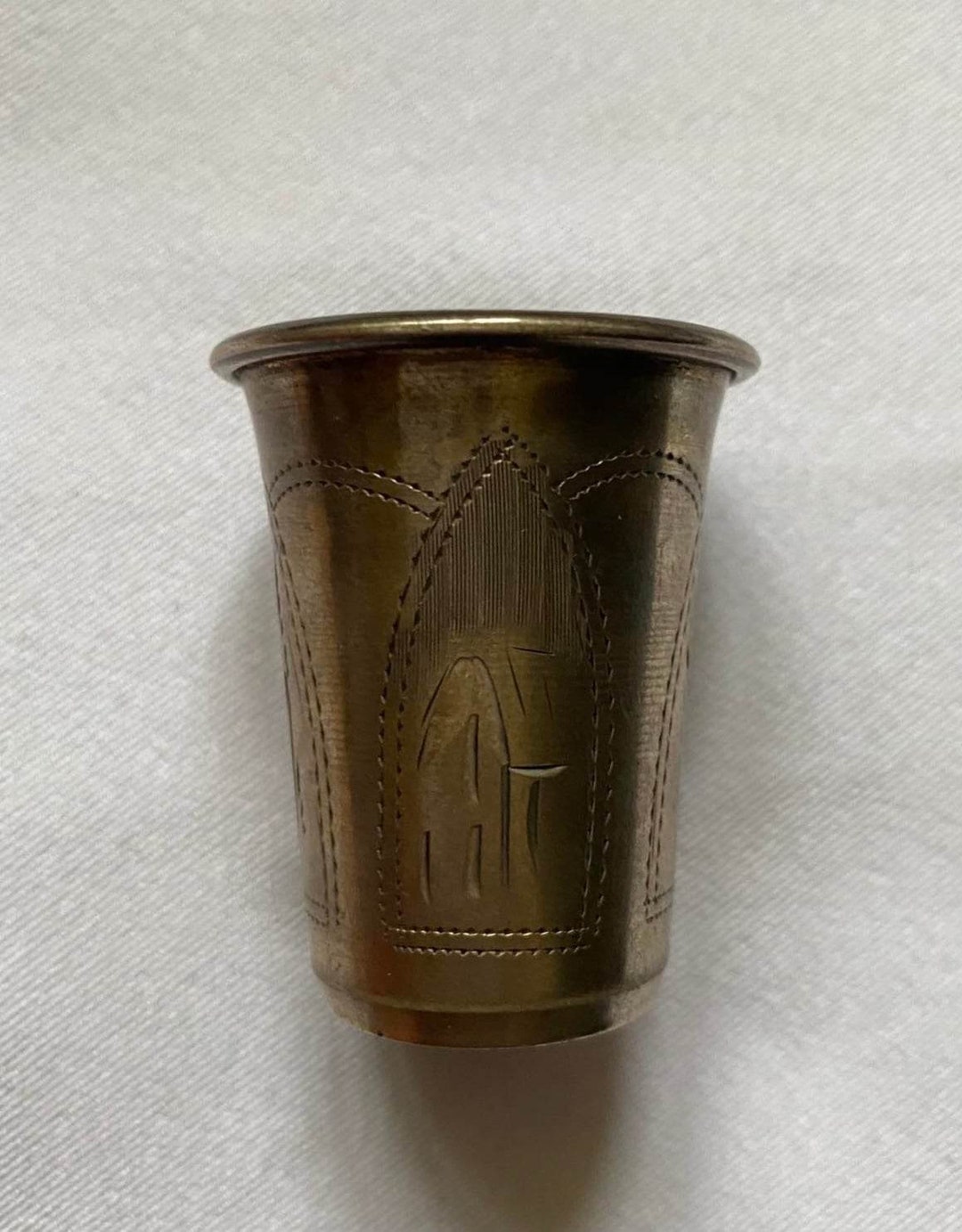 Wonderful Vintage Very Rare Jewish Silver Kiddush Cup #2, Jewish Silver ...