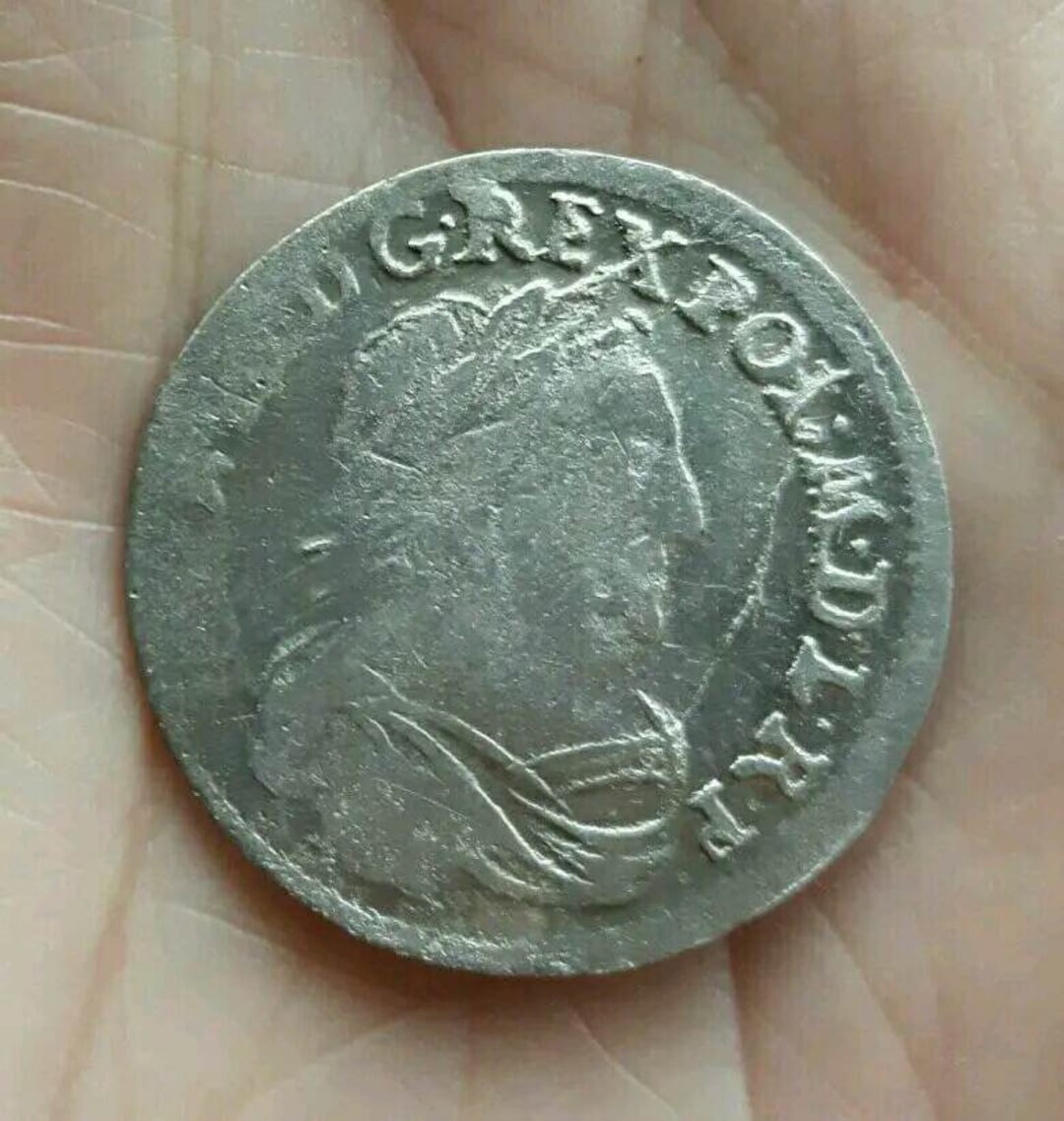 Wonderful Very Rare Medieval Polish Silver Coin 1 Szóstak 6 Groszy Jan ...