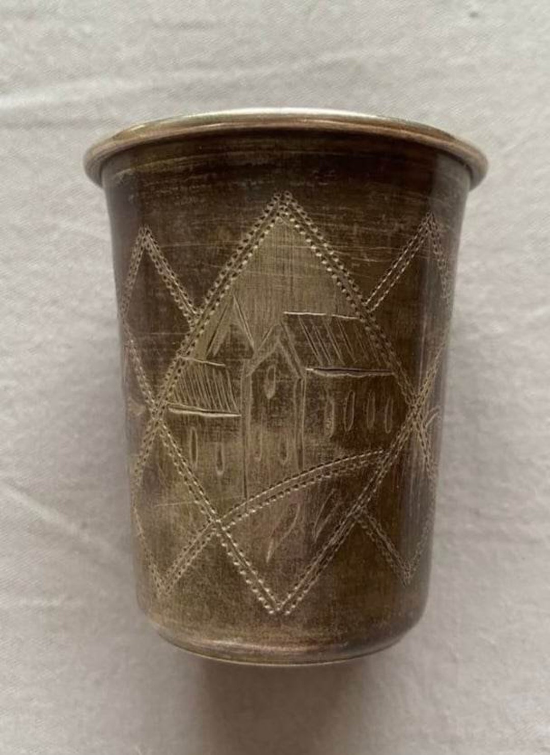 Wonderful Vintage Very Rare Jewish Silver Kiddush Cup 10, Jewish Silver ...