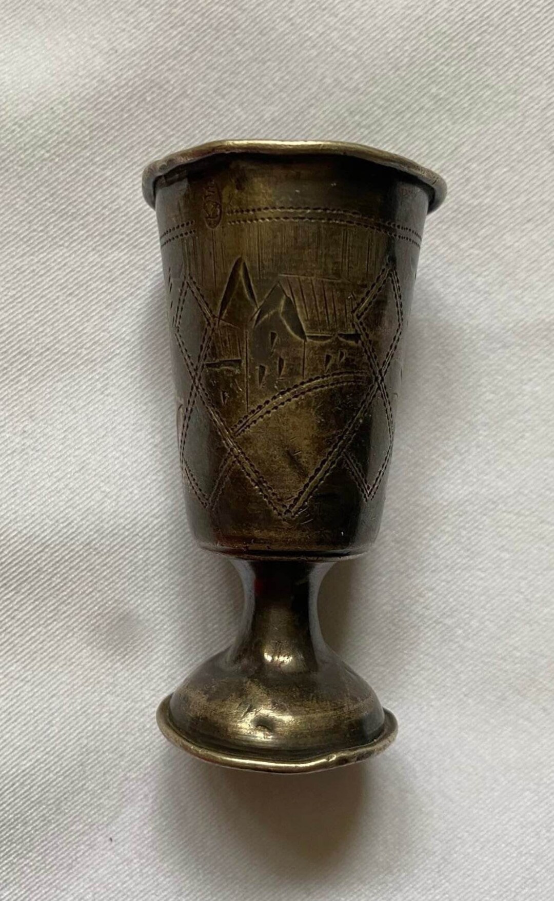Wonderful Vintage Very Rare Jewish Silver Kiddush Cup 1, Jewish Silver ...