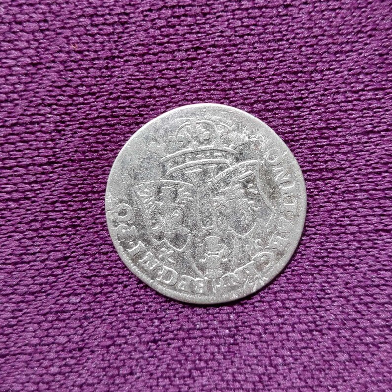 Wonderful Very Rare Medieval Polish/lithuanian Silver Coin 3 Szóstak 6 ...