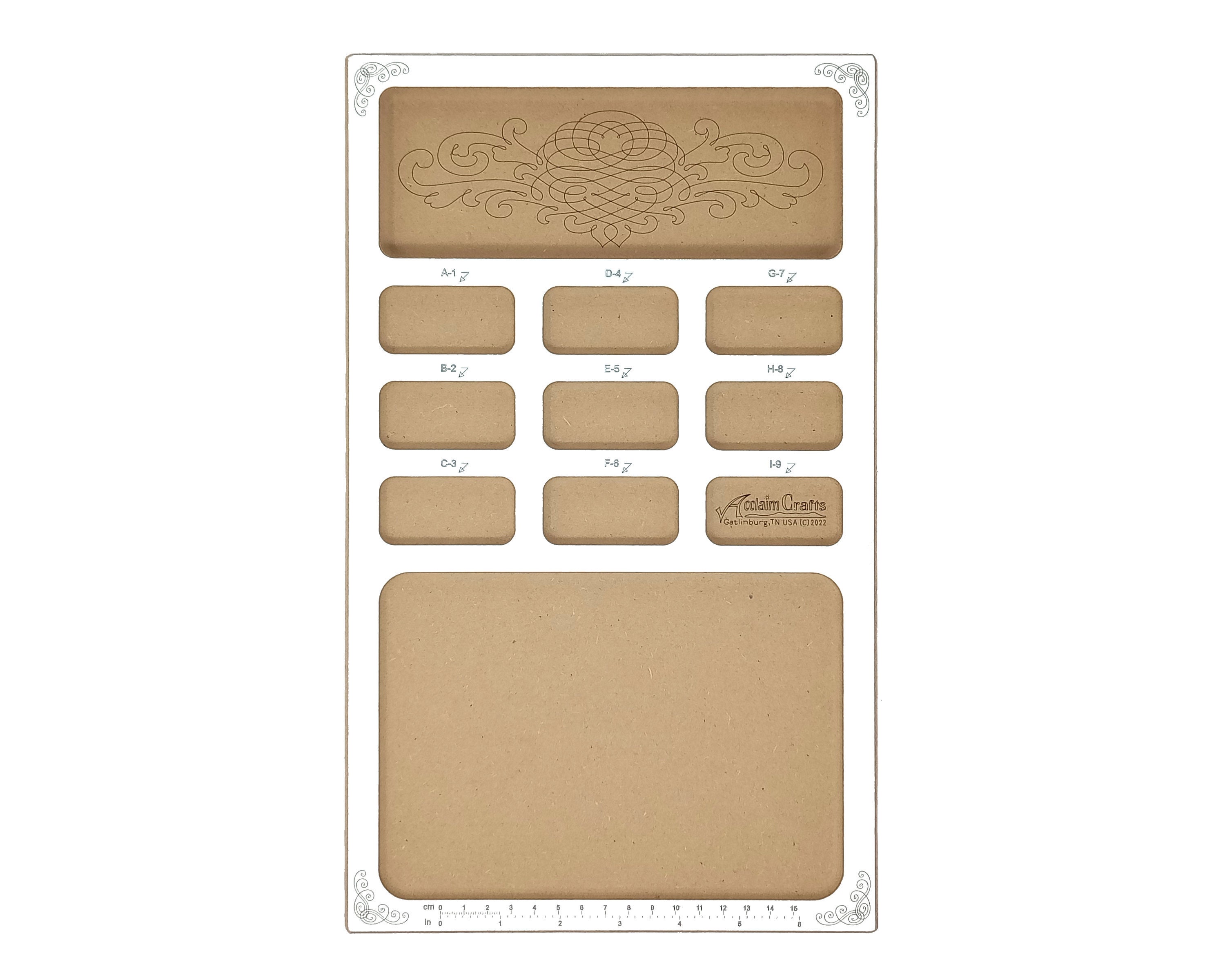 The Portaseeder Beading Board for Seed Bead Weavers by Acclaim Crafts ...
