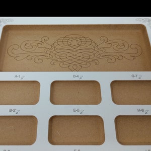 The Portaseeder Beading Board for Seed Bead Weavers by Acclaim Crafts ...